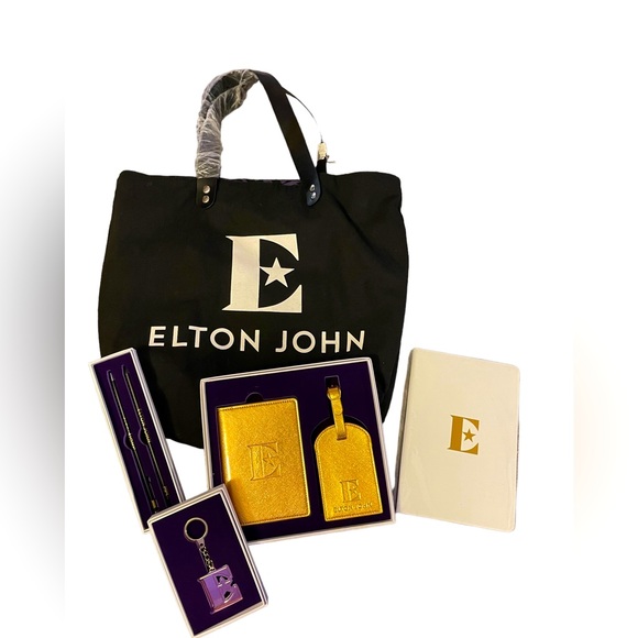 Elton John | Bags | Elton John Farewell Yellow Brick Rd Tour Vip Schwag ...